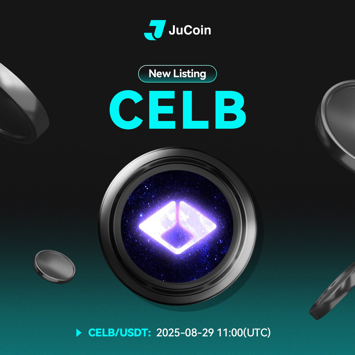 JuCoin to List CELB/USDT Trading Pair on August 29, 2025, at 11:00 (UTC) – Help Center