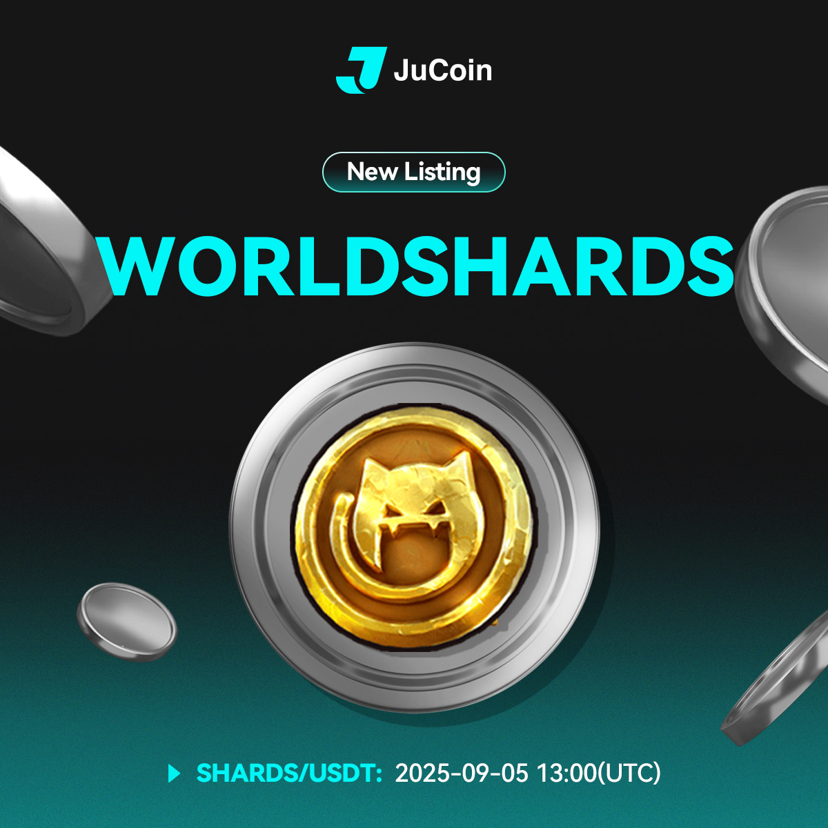 JuCoin akan Meluncurkan Pasangan Dagang SHARDS/USDT pada 5 September 2025 Pukul 13:00 (UTC ...