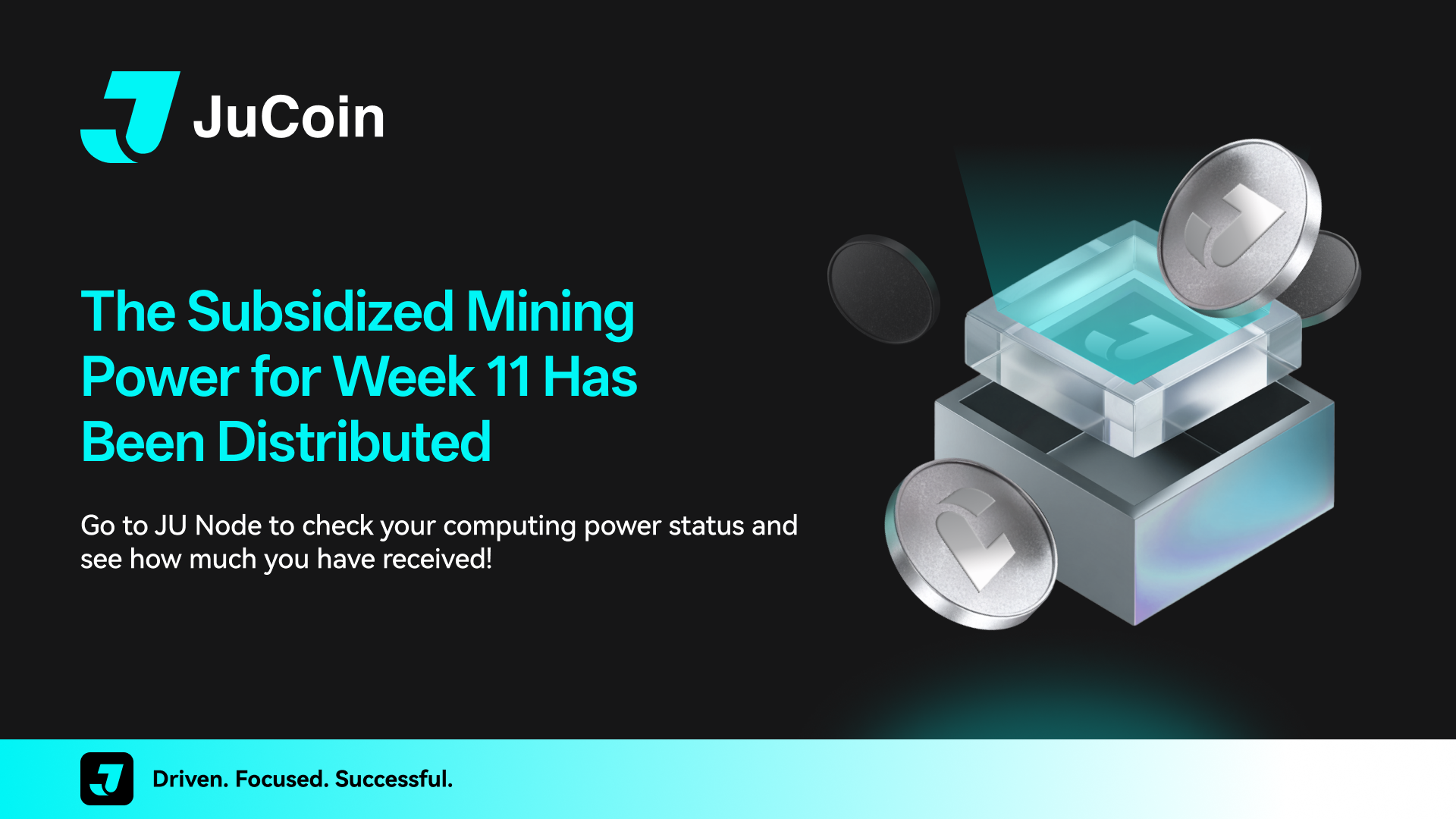 ¡Se ha lanzado la undécima semana del mecanismo de hashrate subsidiado de JuCoin! – Centro de ayuda