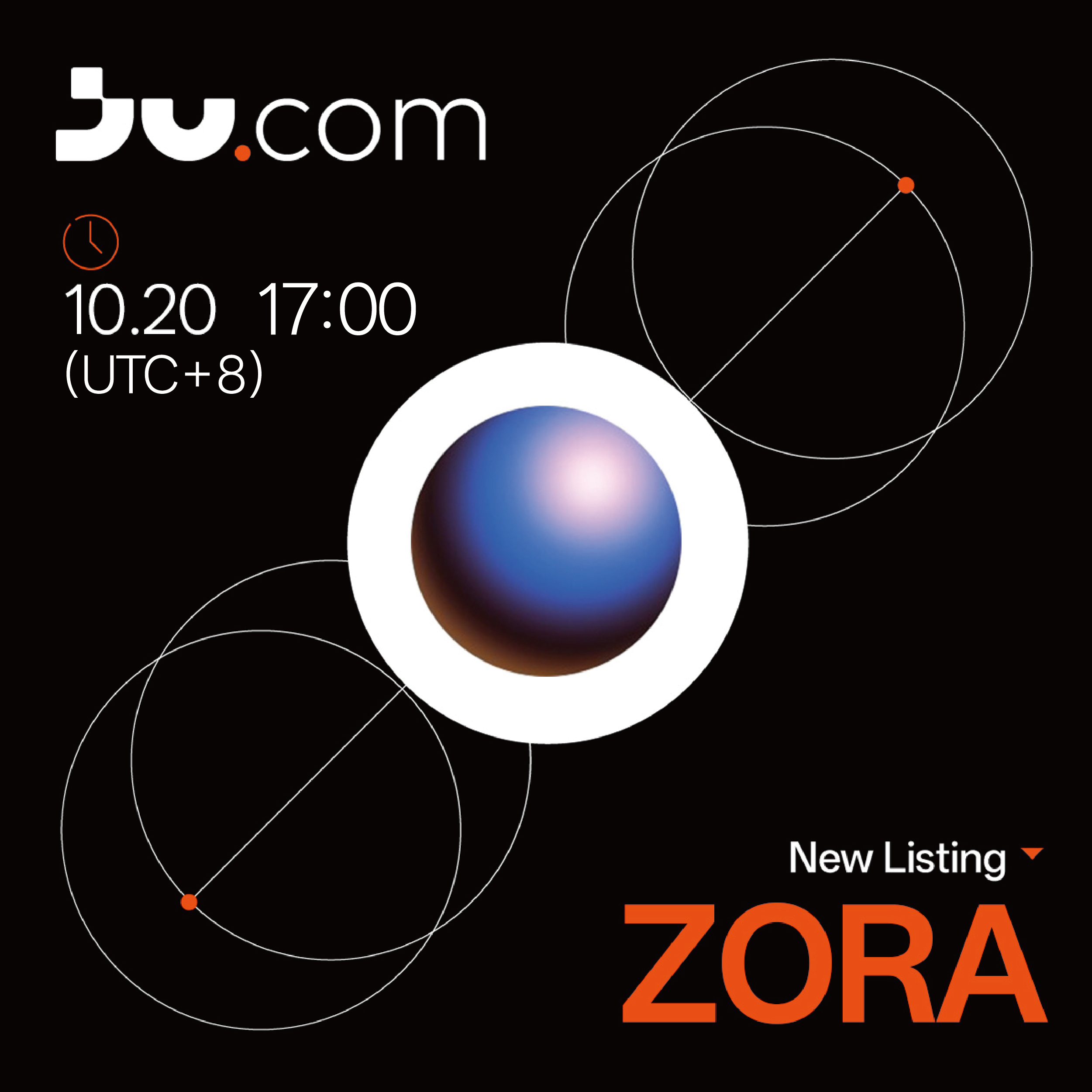Ju.com Will List ZORA/USDT Trading Pair at 17:00 (UTC+8) on October 20 ...