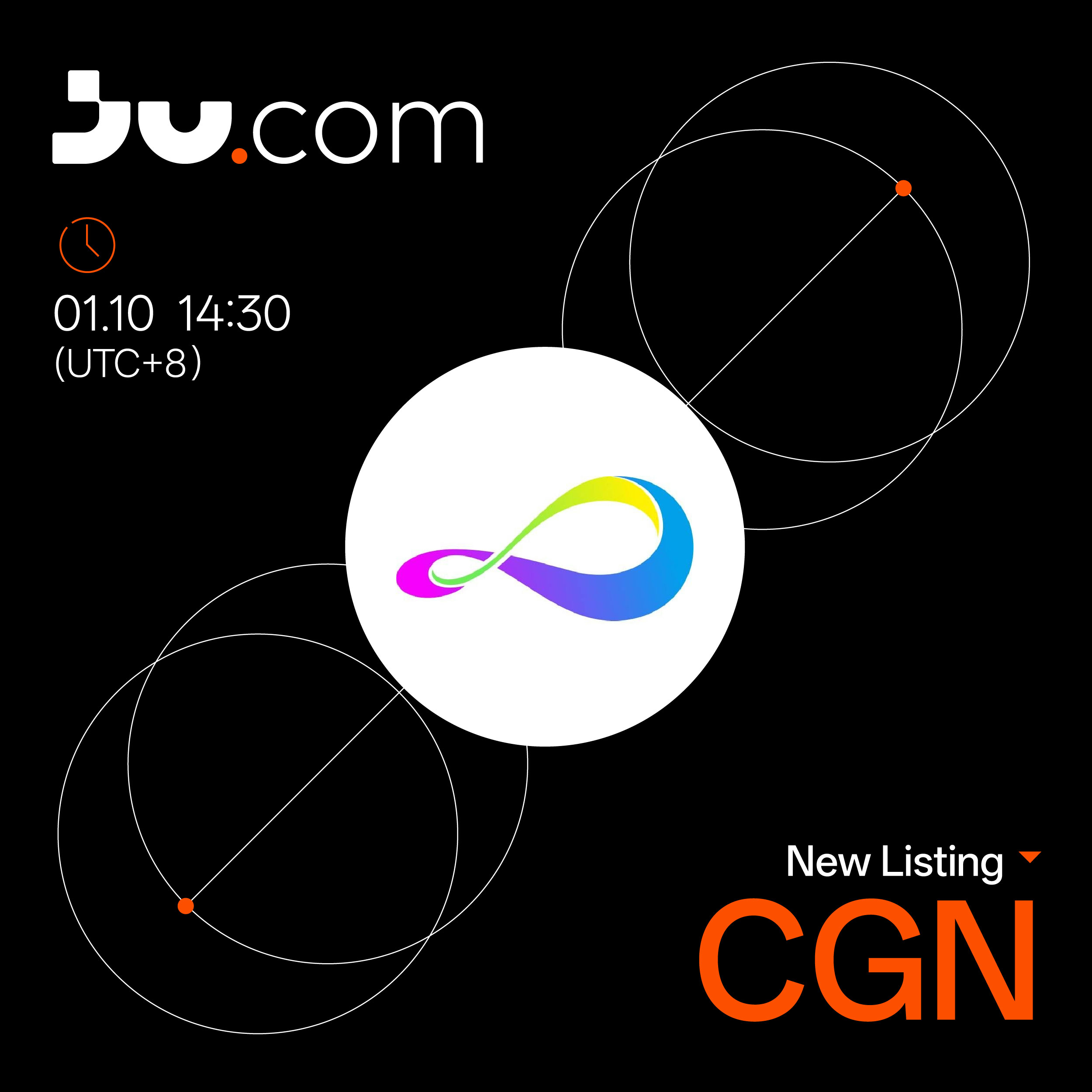 Ju.com to Launch CGN/USDT Trading Pair on January 10, 2026 at 14:30 ...